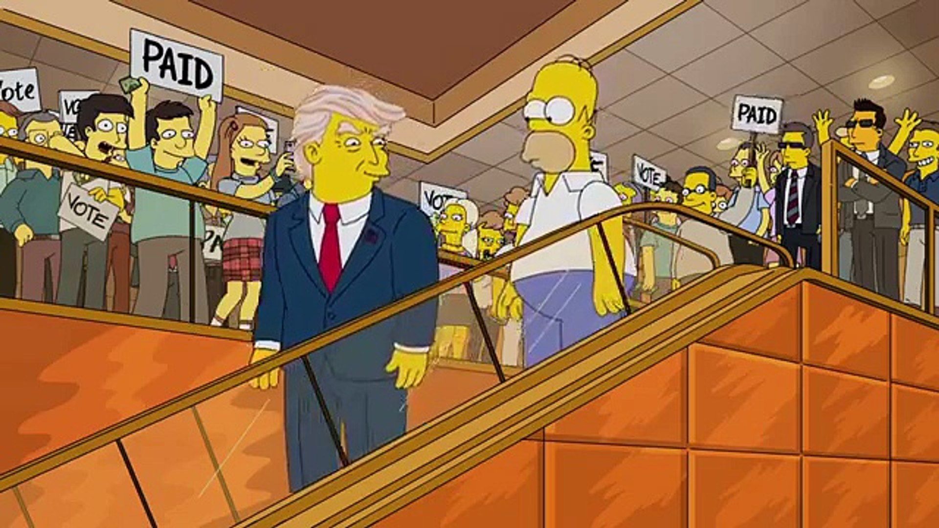Donald Trump The Simpsons Wallpapers - Wallpaper Cave