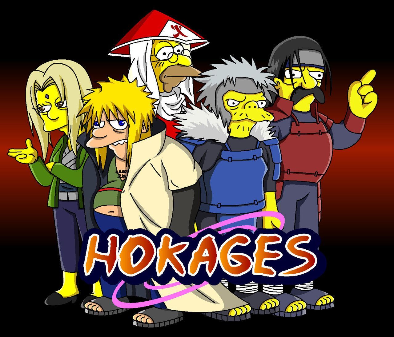 Fondo De Pantalla De Naruto Simpson Wallpaper HD Naruto Simpsons HD