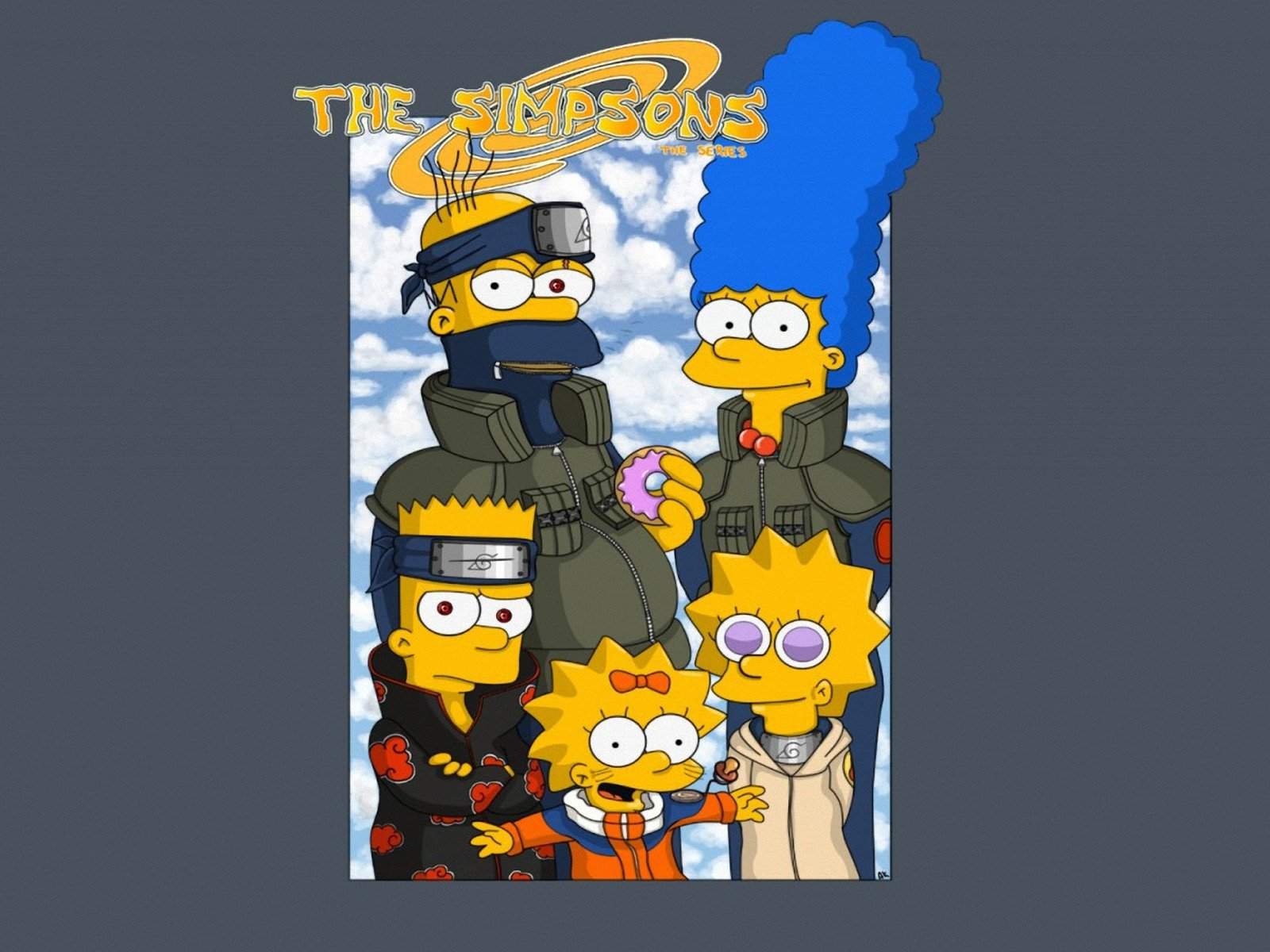 Fondo De Pantalla De Naruto Simpson Wallpaper HD Naruto Simpsons HD