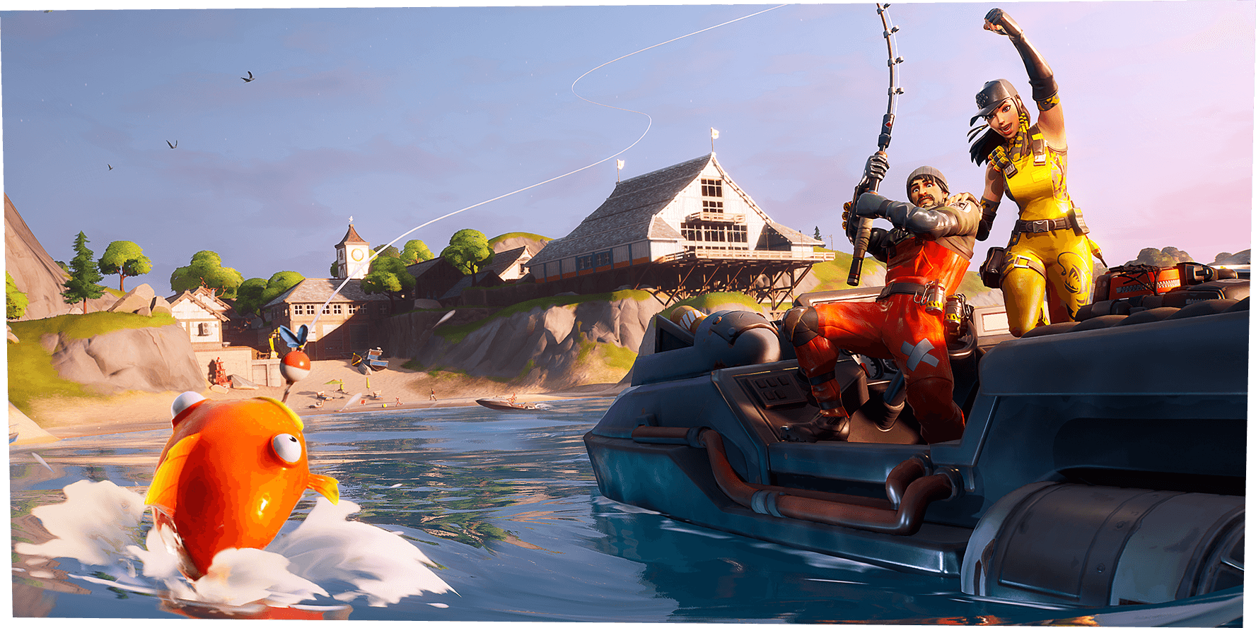 Swimming Fortnite Wallpapers - Wallpaper Cave