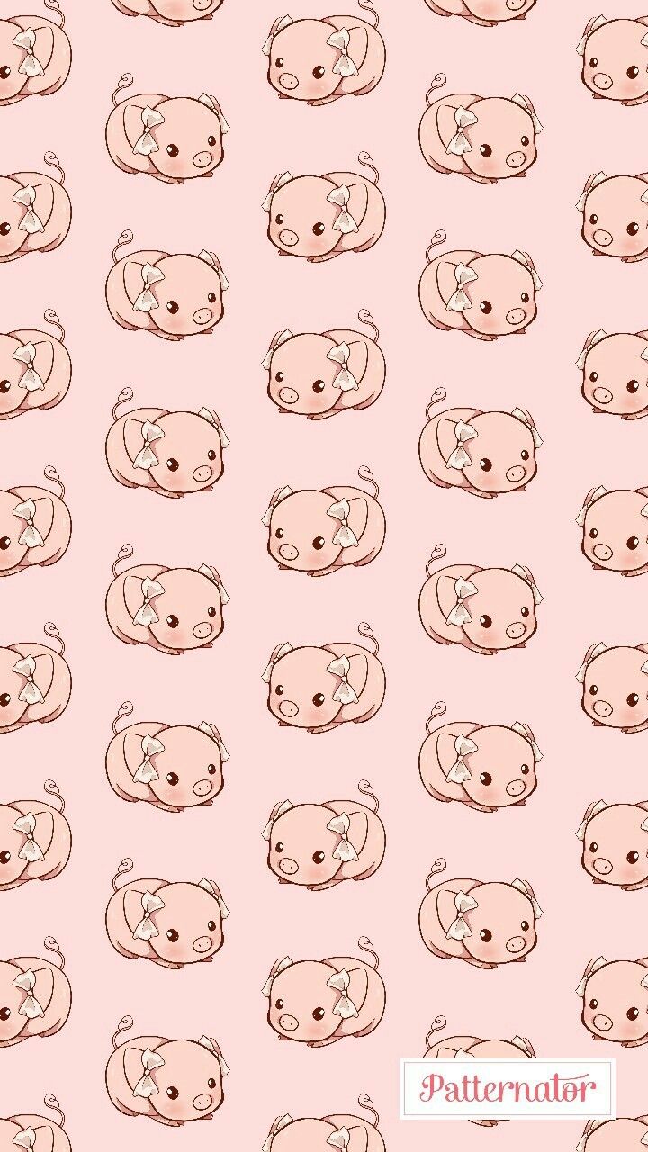 Kawaii Pig Wallpapers - Wallpaper Cave