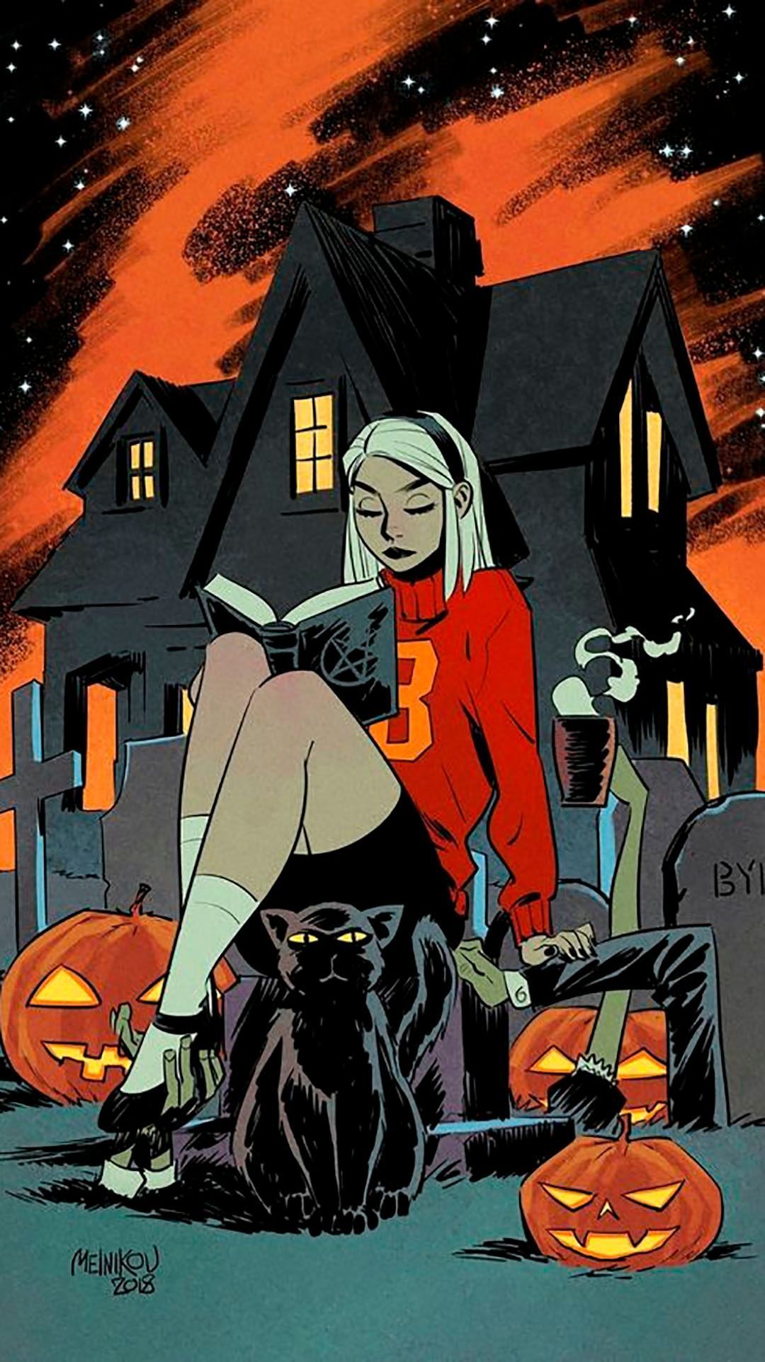 Halloween Comic Wallpapers - Wallpaper Cave