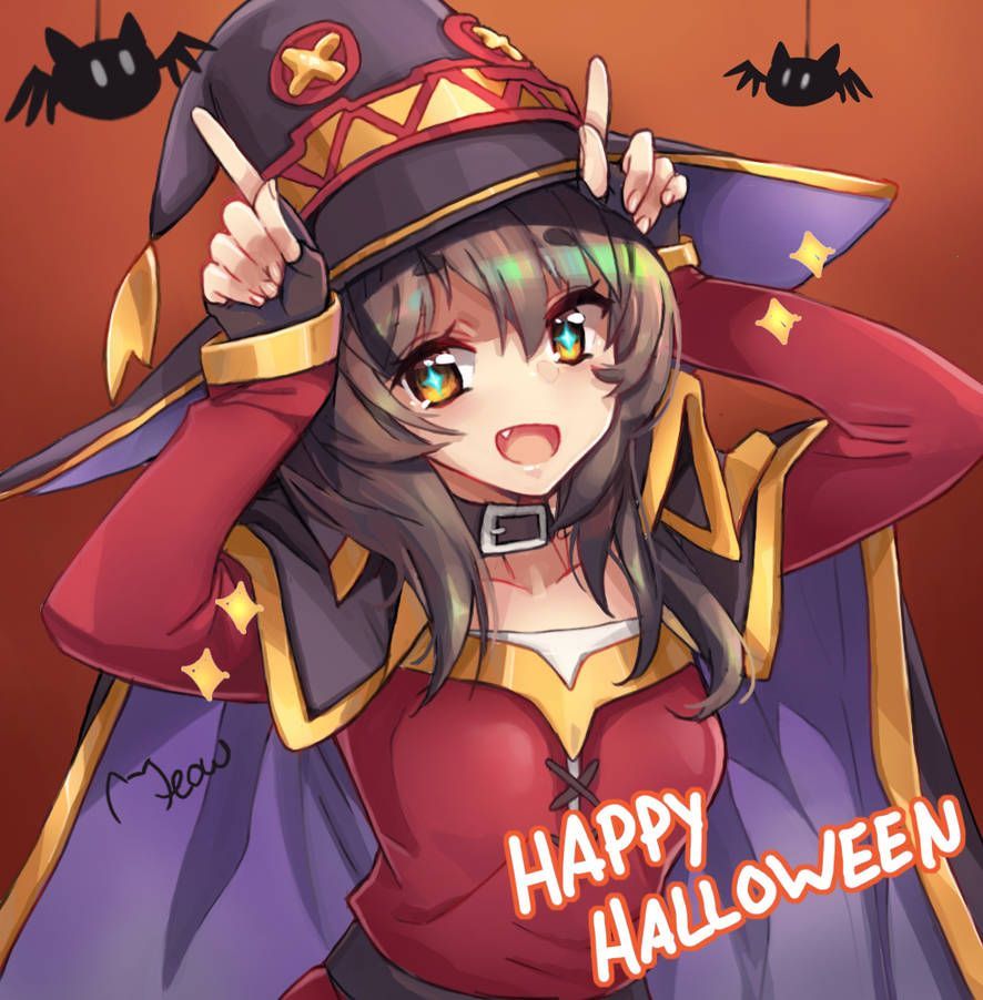 Halloween Megumin Wallpapers - Wallpaper Cave