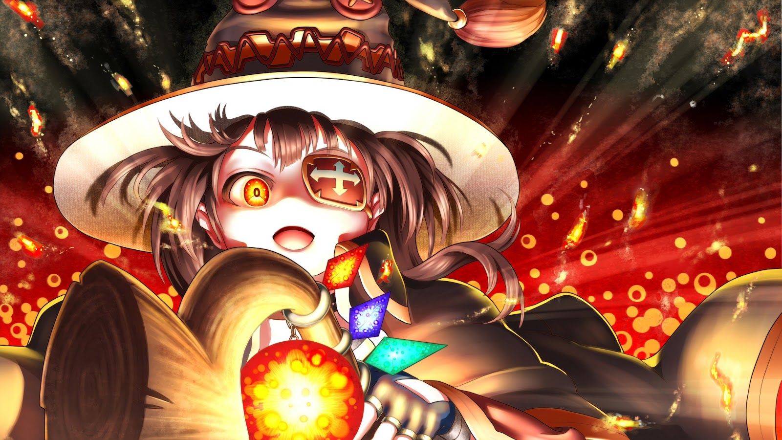 Halloween Megumin Wallpapers - Wallpaper Cave