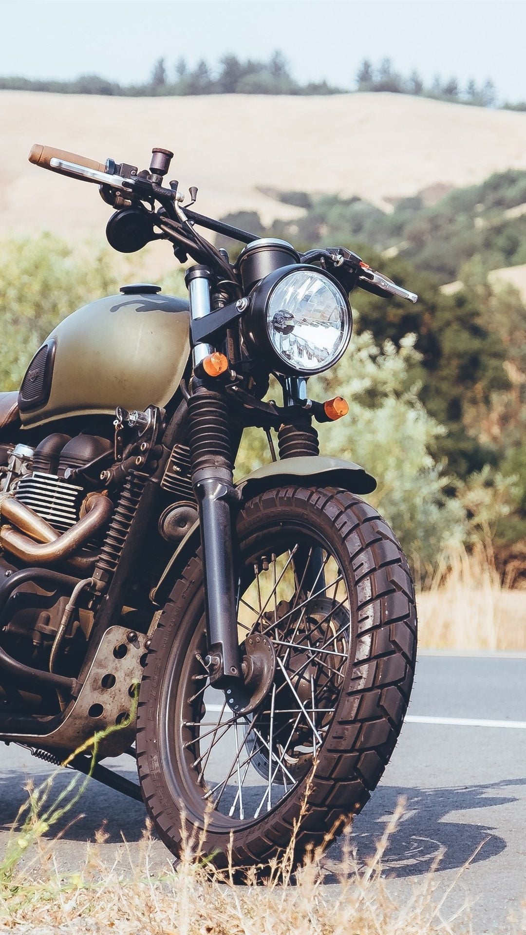Retro Motorcycle Wallpapers - Wallpaper Cave