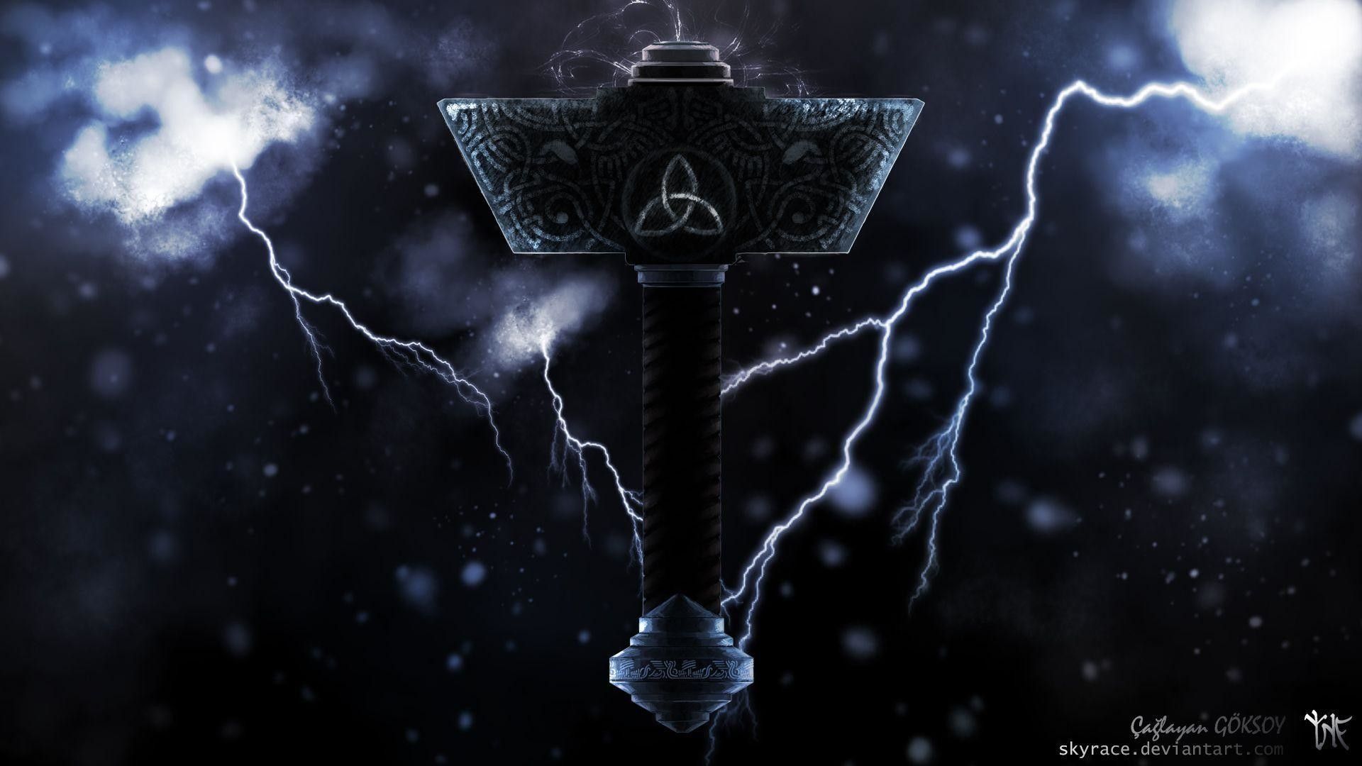 Thor Mjolnir Wallpapers - Wallpaper Cave