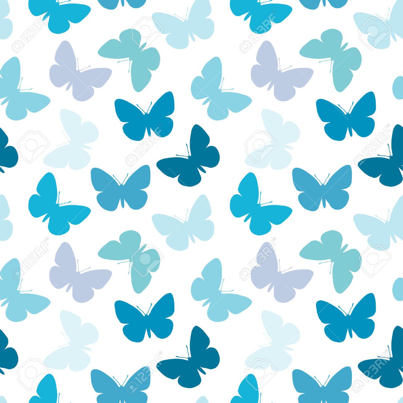 Blue Butterflies Wallpapers - Wallpaper Cave