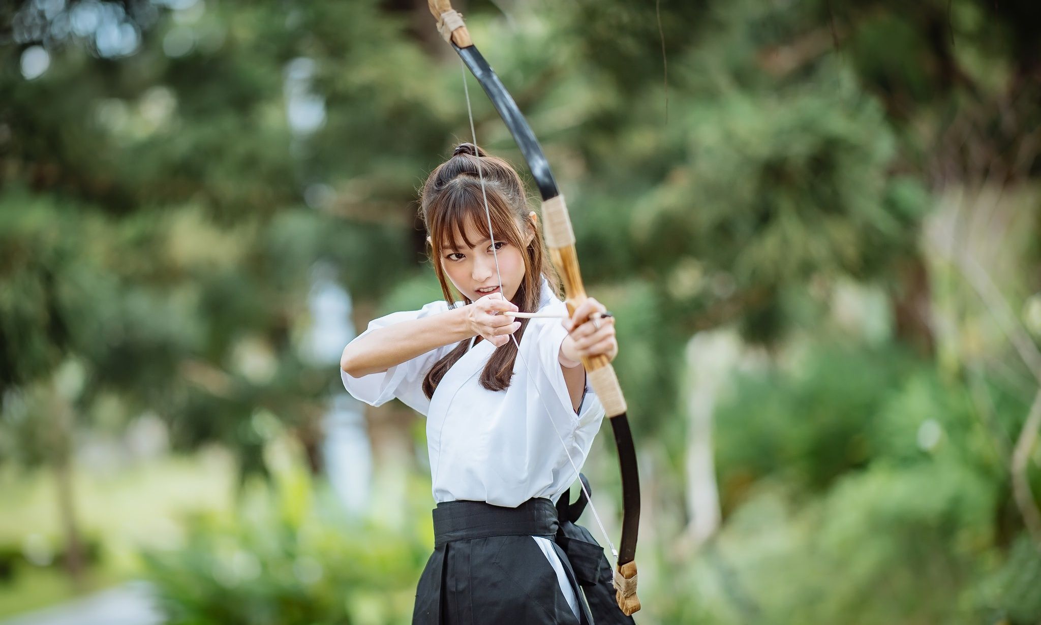 Archery Girl Dark Wallpapers - Wallpaper Cave
