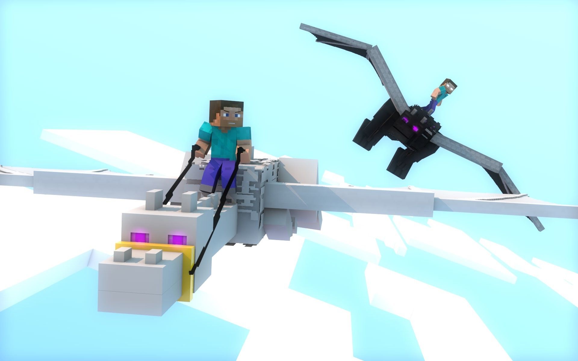 Minecraft Dragon Wallpapers - Wallpaper Cave