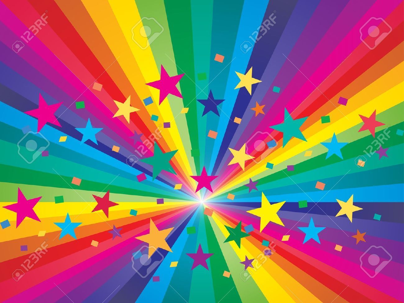 Colorful Stars Pattern Abstract Wallpapers - Wallpaper Cave