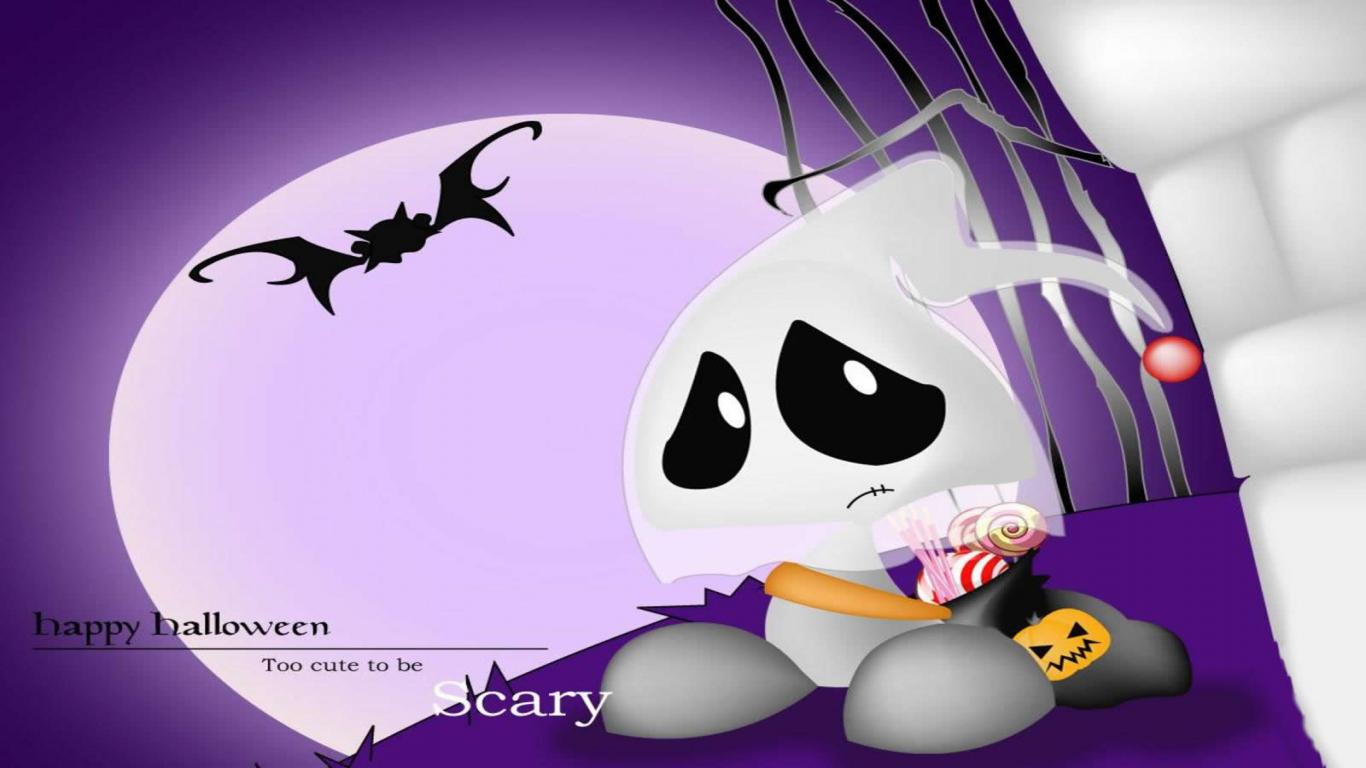 Halloween Boo Cute Wallpapers - Wallpaper Cave