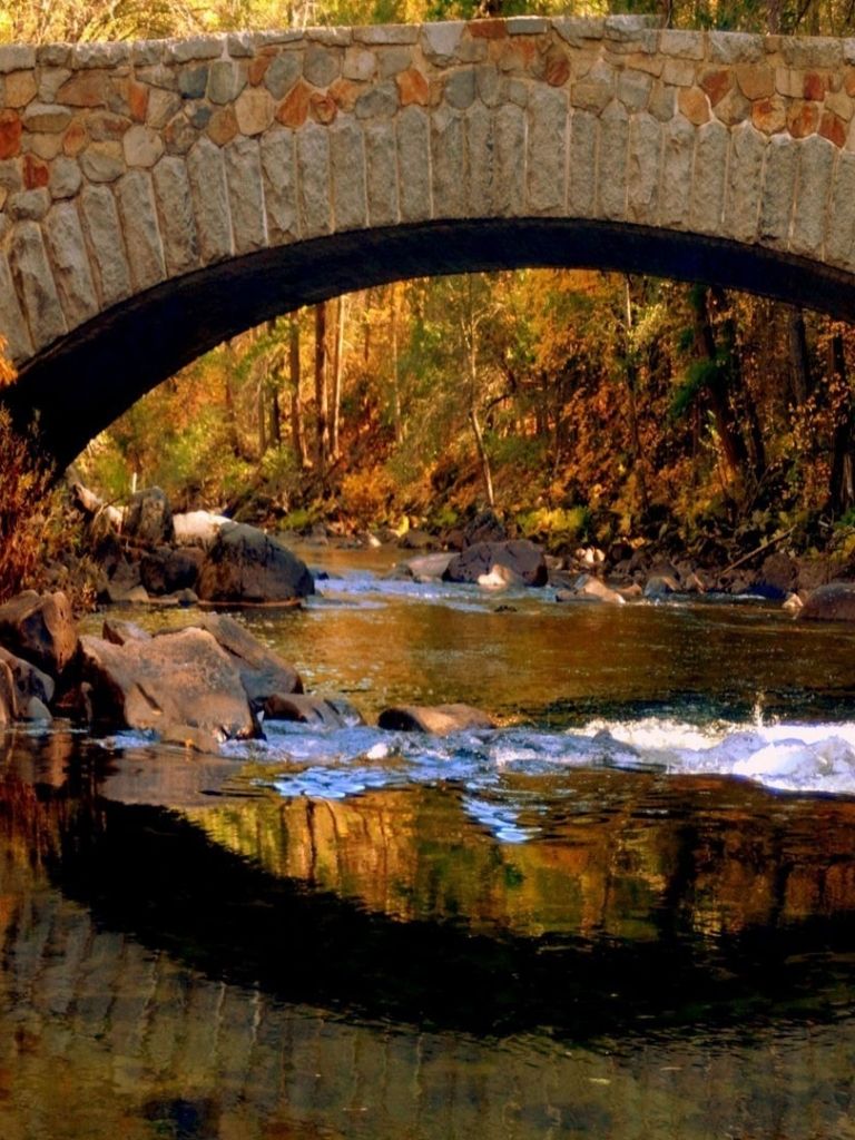 Stone Bridge Autumn Wallpapers - Wallpaper Cave