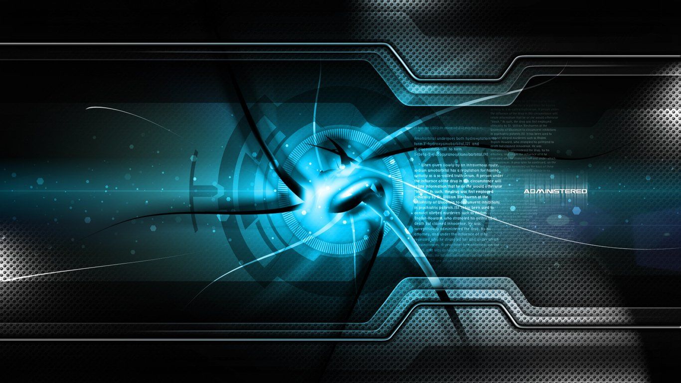 Cyber Blue Wallpapers - Wallpaper Cave