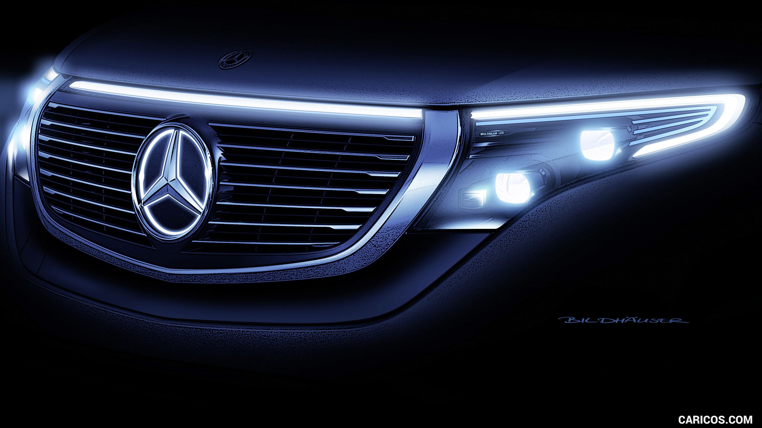Mercedes Light Wallpapers - Wallpaper Cave