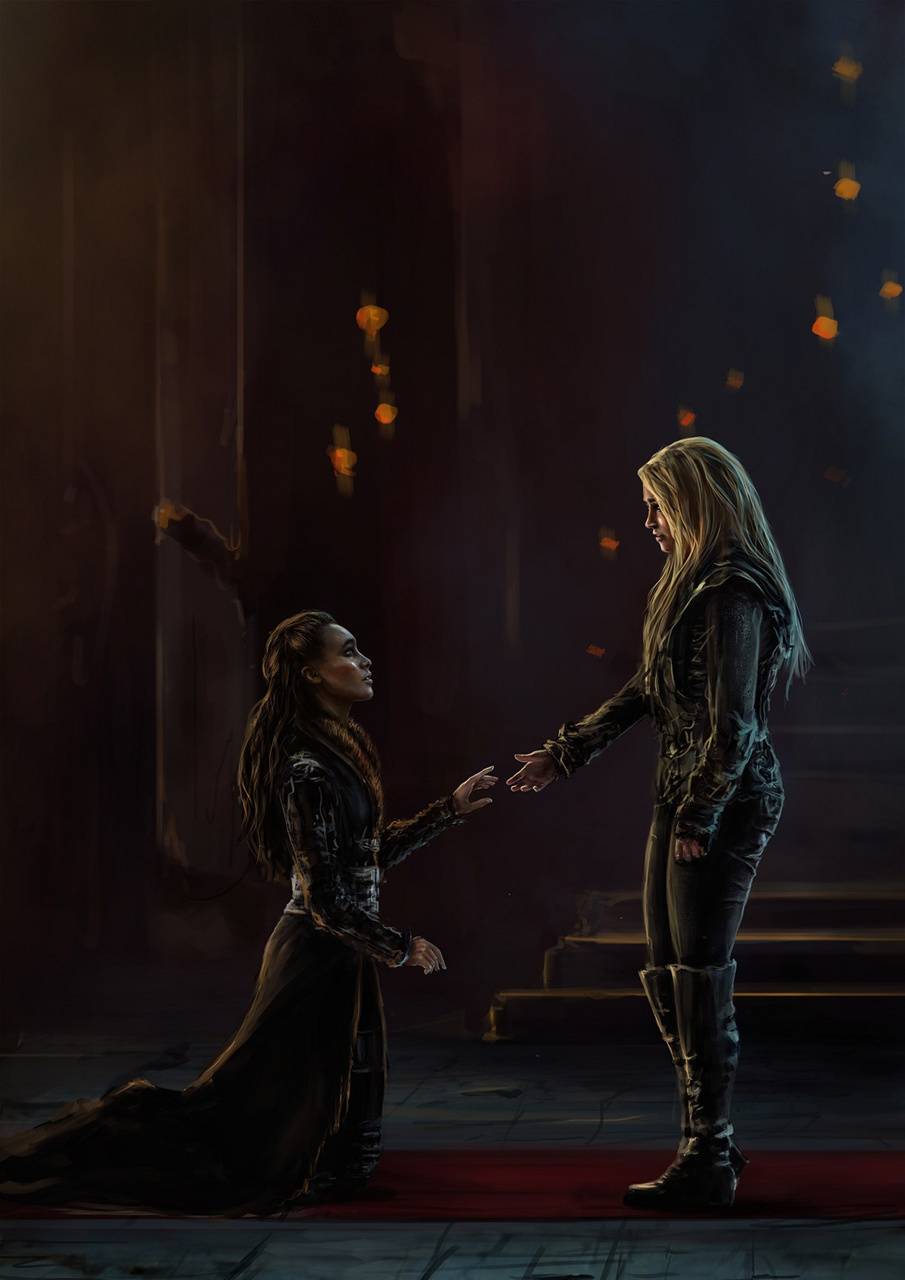 Clarke And Lexa The 100 Wallpapers - Wallpaper Cave
