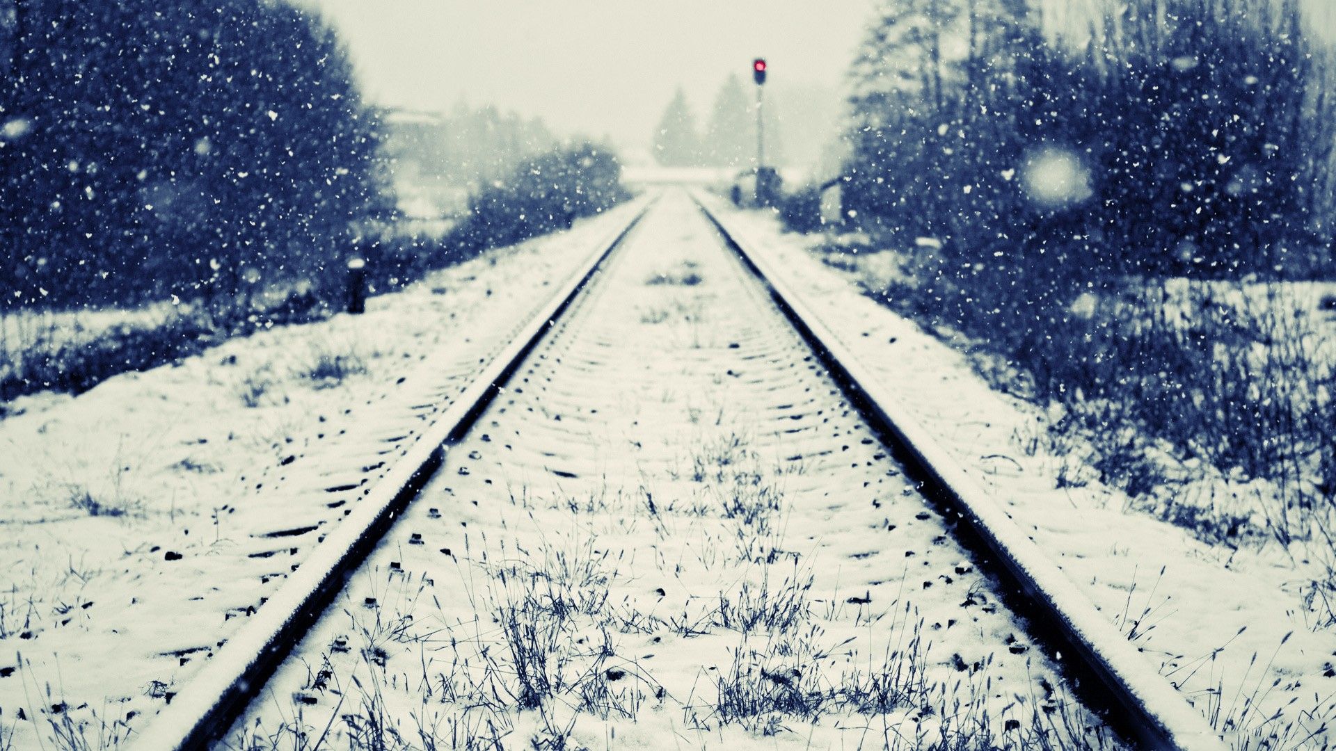 Track On Snow Wallpapers - Wallpaper Cave