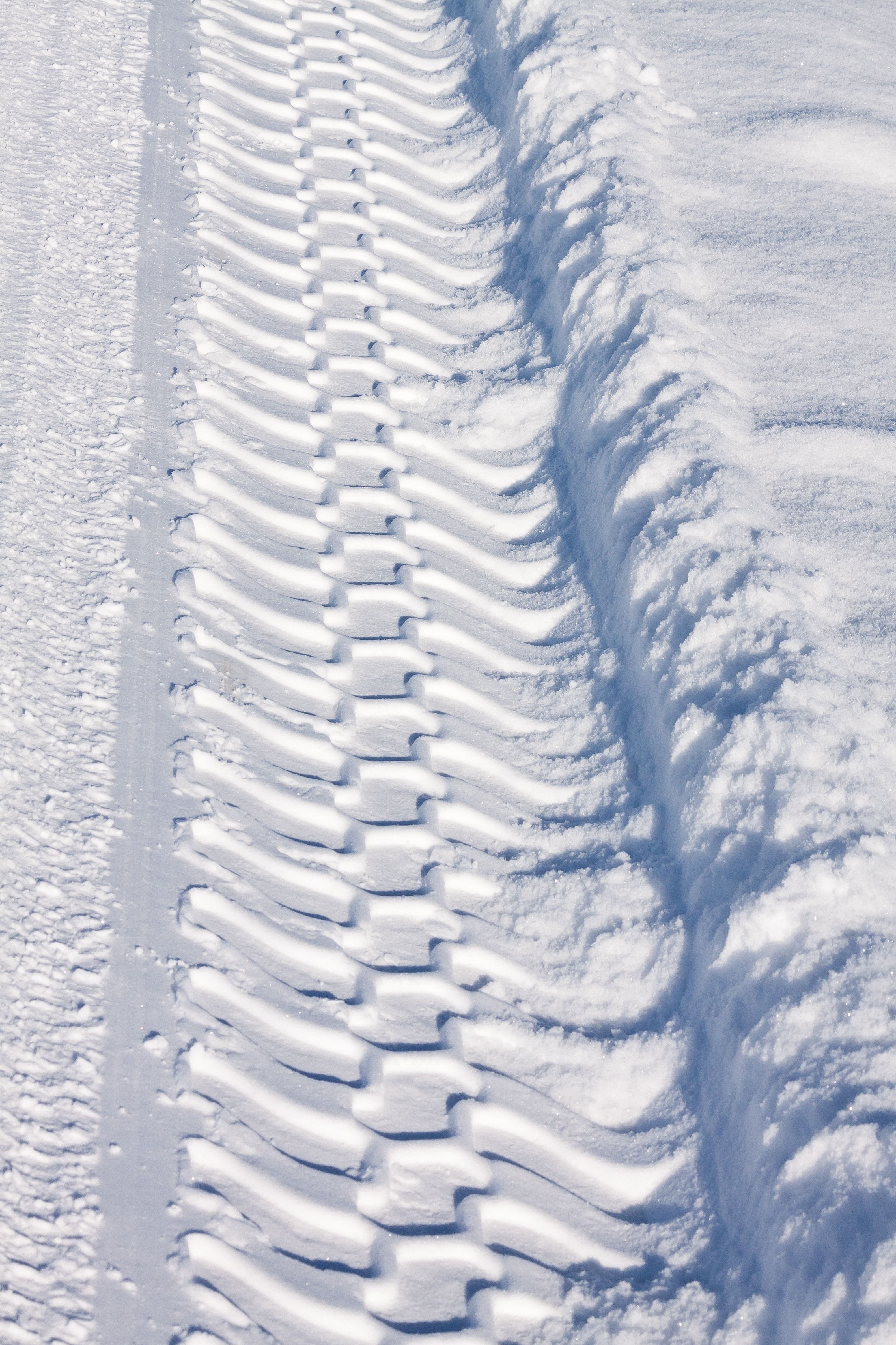 Track On Snow Wallpapers - Wallpaper Cave