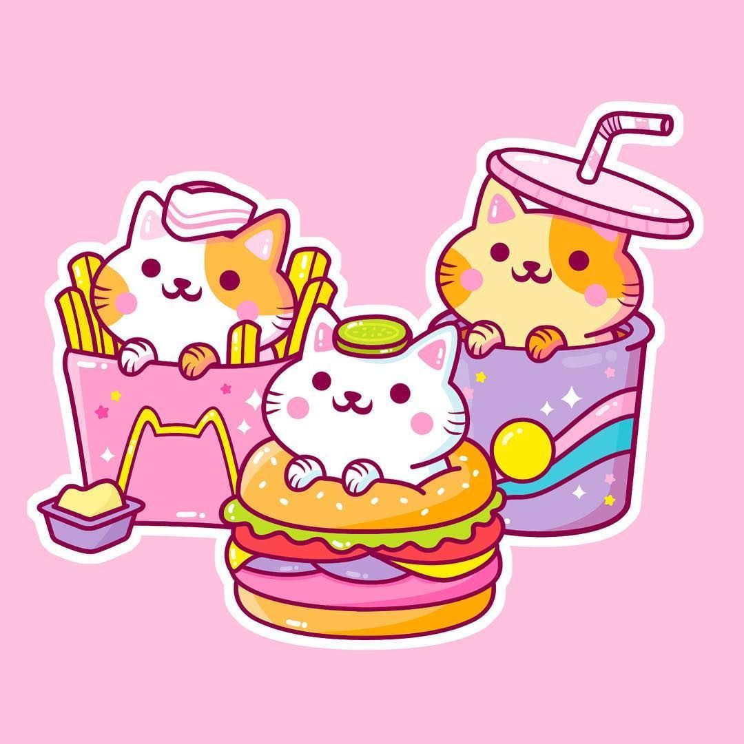 Fast Food Cat Wallpapers - Wallpaper Cave
