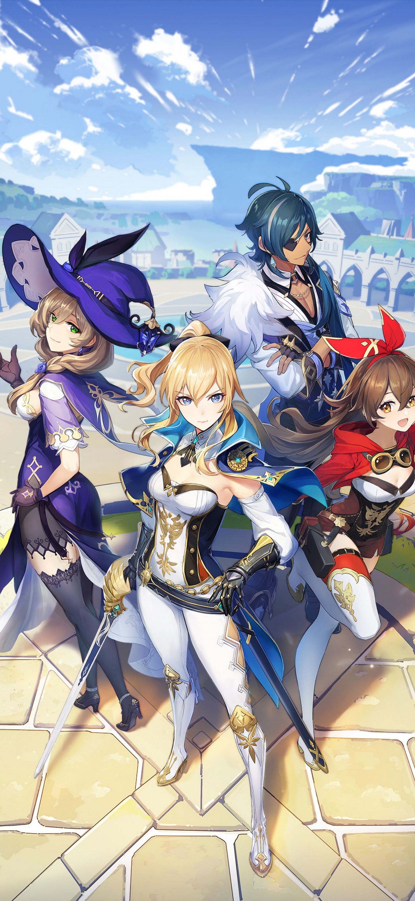 Genshin Impact Character Wallpaper Phone Genshin Impact Wallpaper 