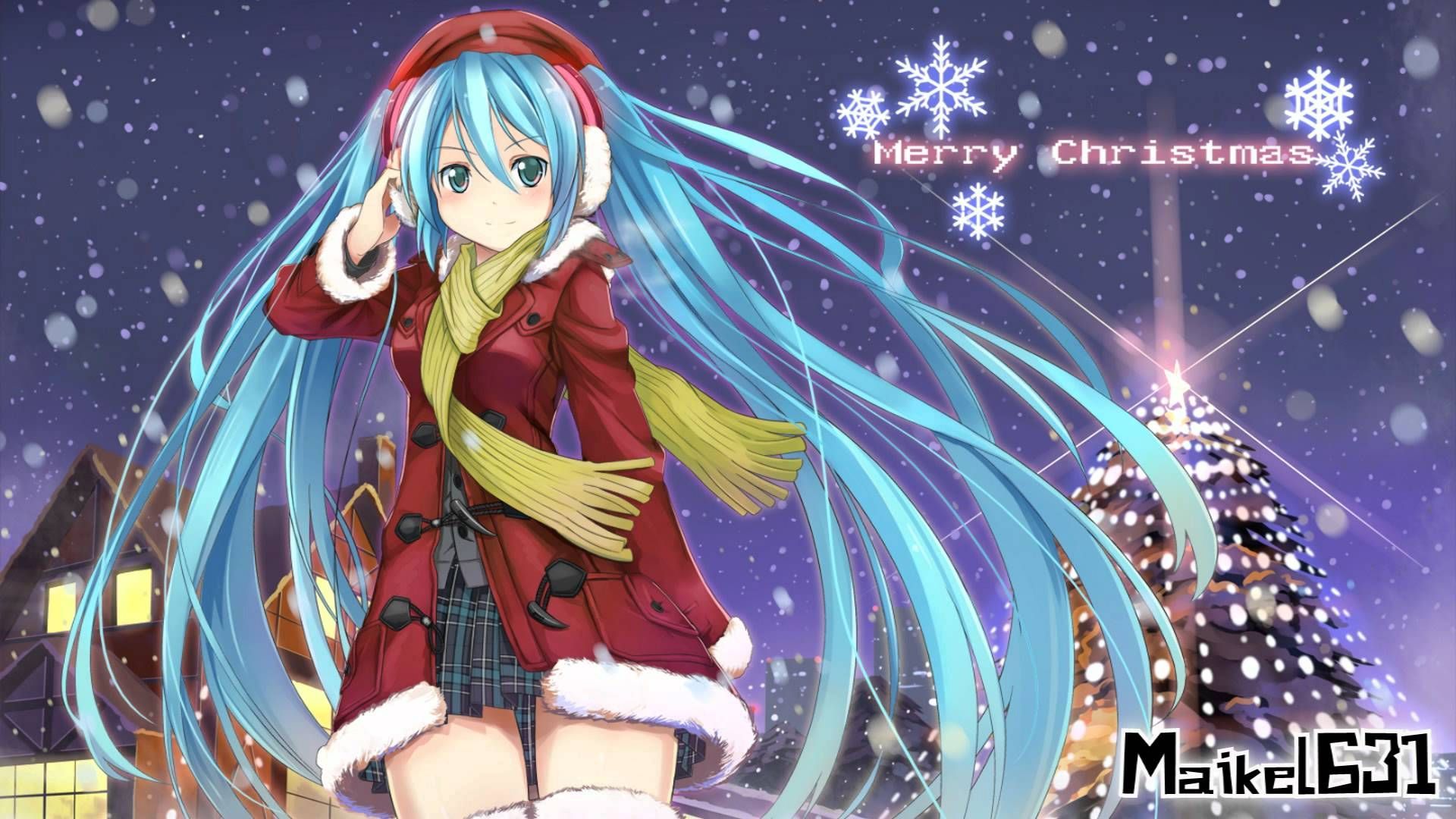 Nightcore Christmas Wallpapers - Wallpaper Cave