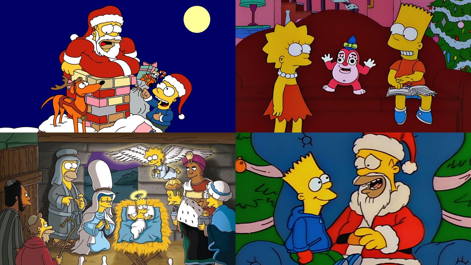 The Simpsons Xmas Wallpapers - Wallpaper Cave