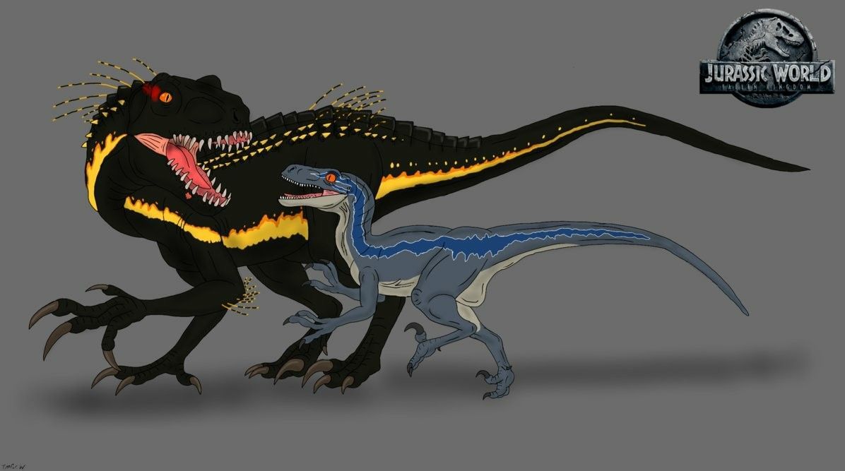 Indoraptor Vs Blue Wallpapers - Wallpaper Cave