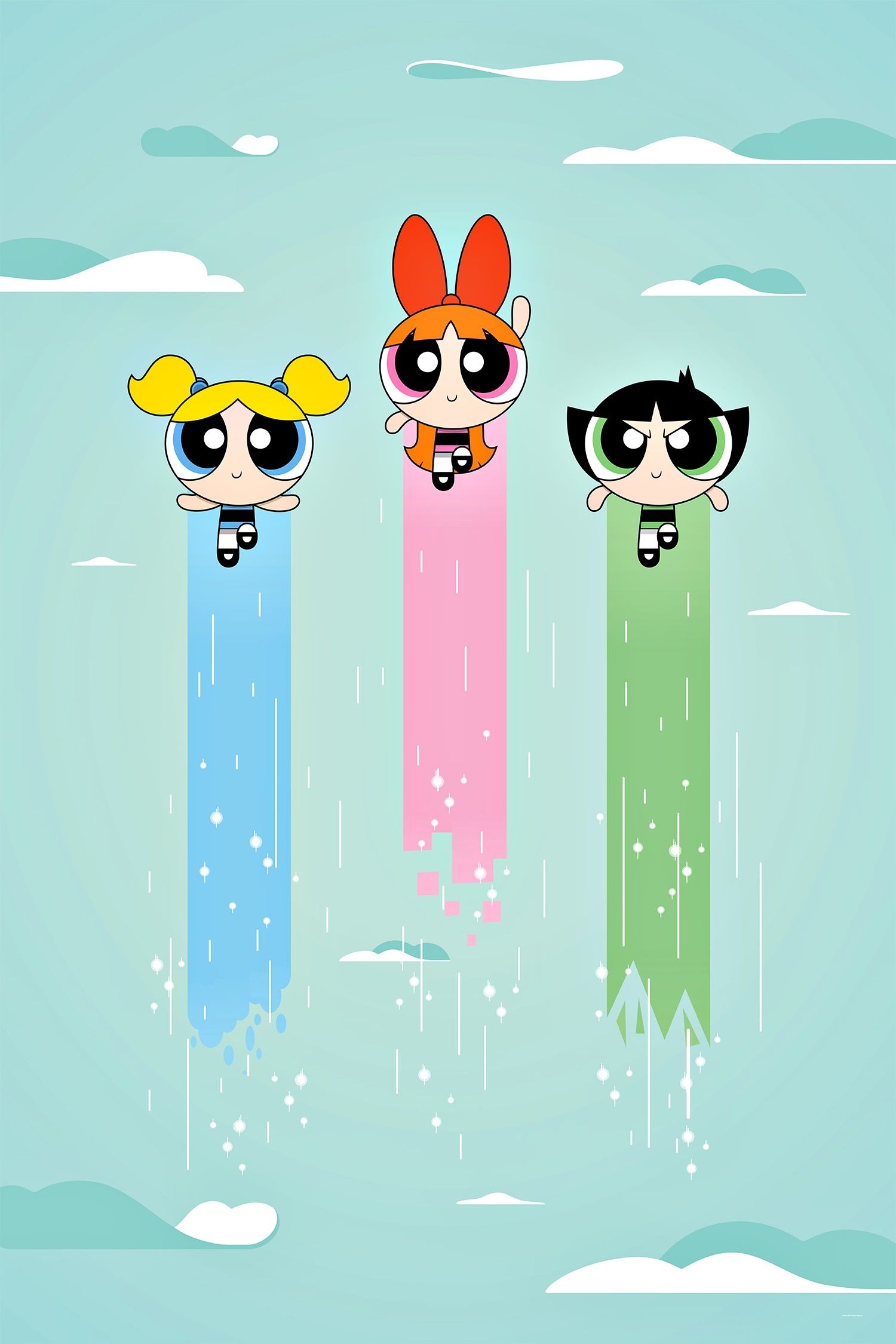 Wallpaper powerpuff girl store