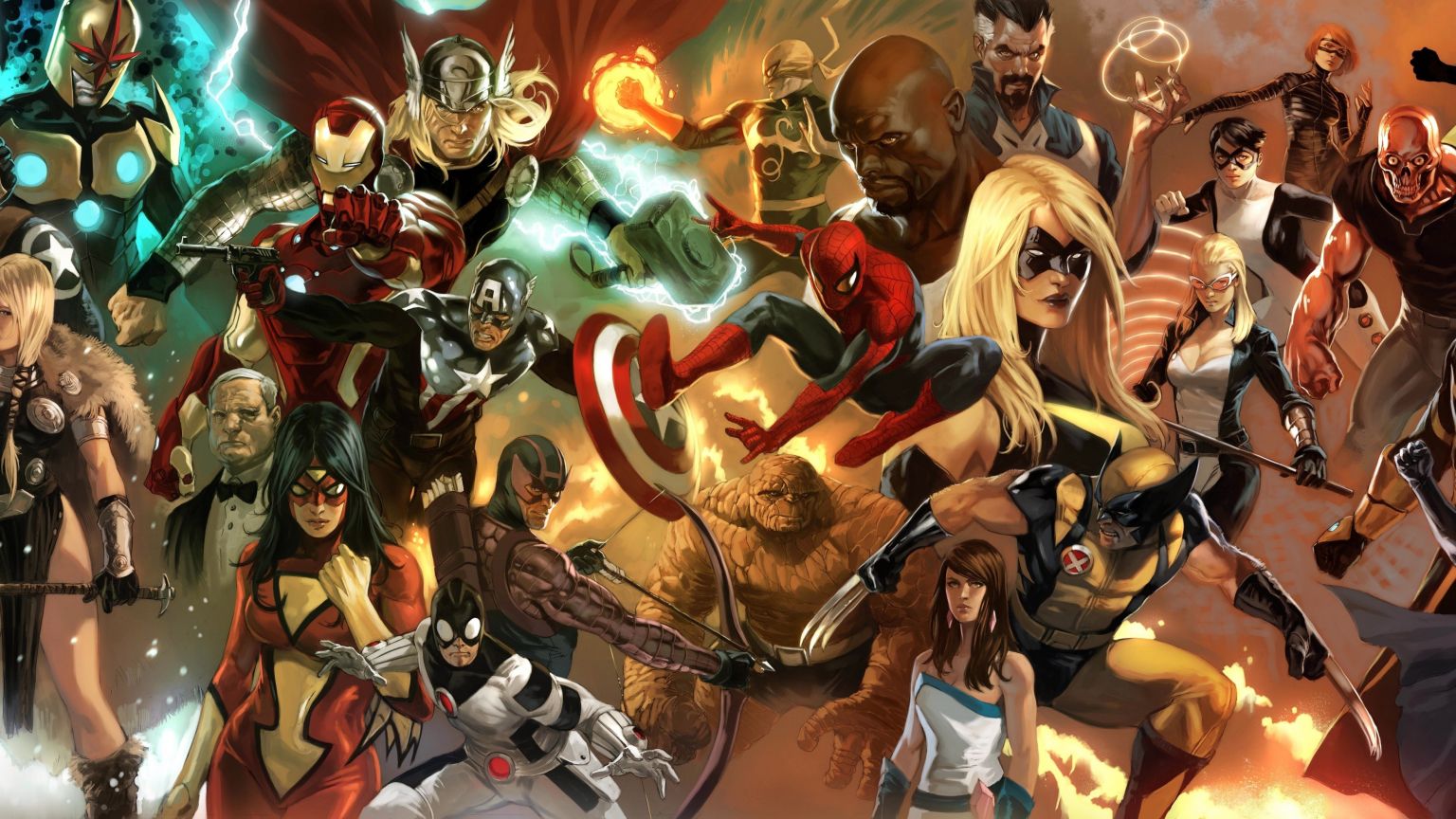 Marvel Desktop Comic Wallpapers - Wallpaper Cave