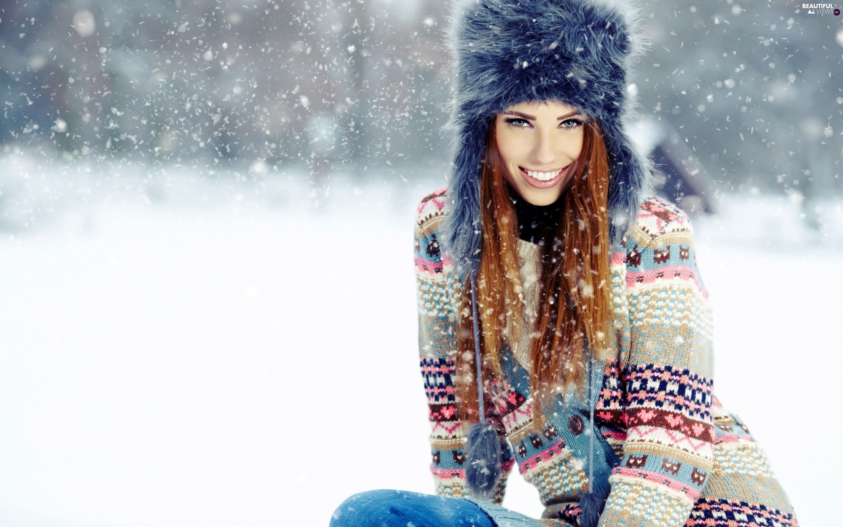 Winter Women Wallpapers - Wallpaper Cave