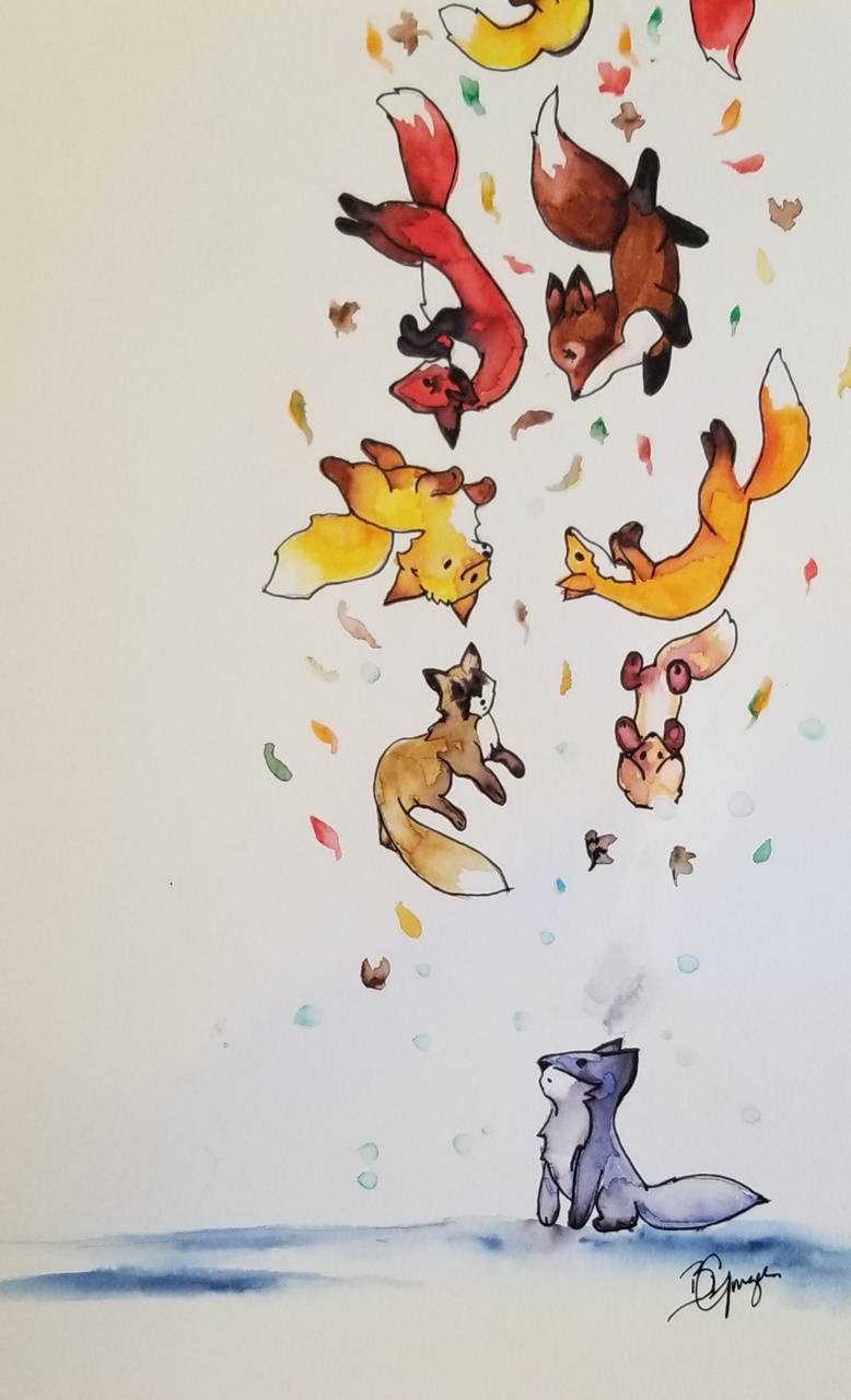 Foxes Autumn Wallpapers - Wallpaper Cave