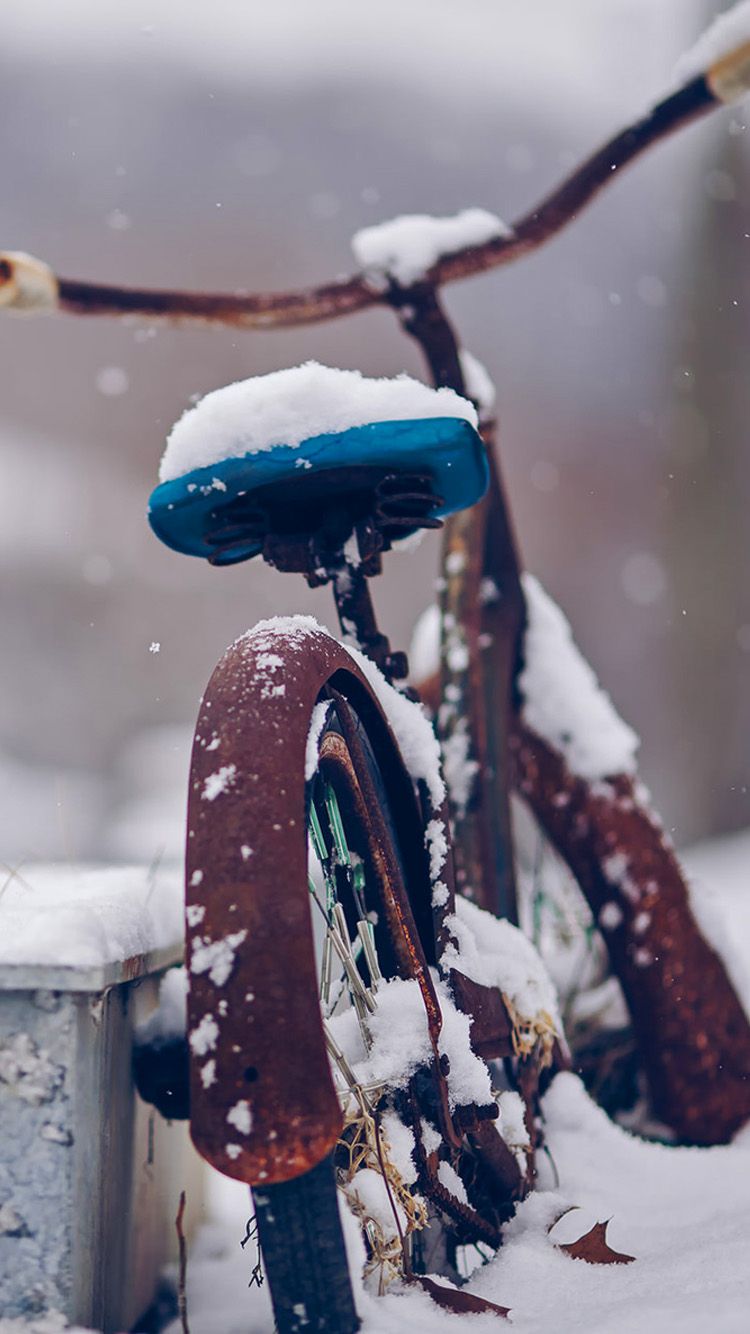Winter Bike Wallpapers - Wallpaper Cave
