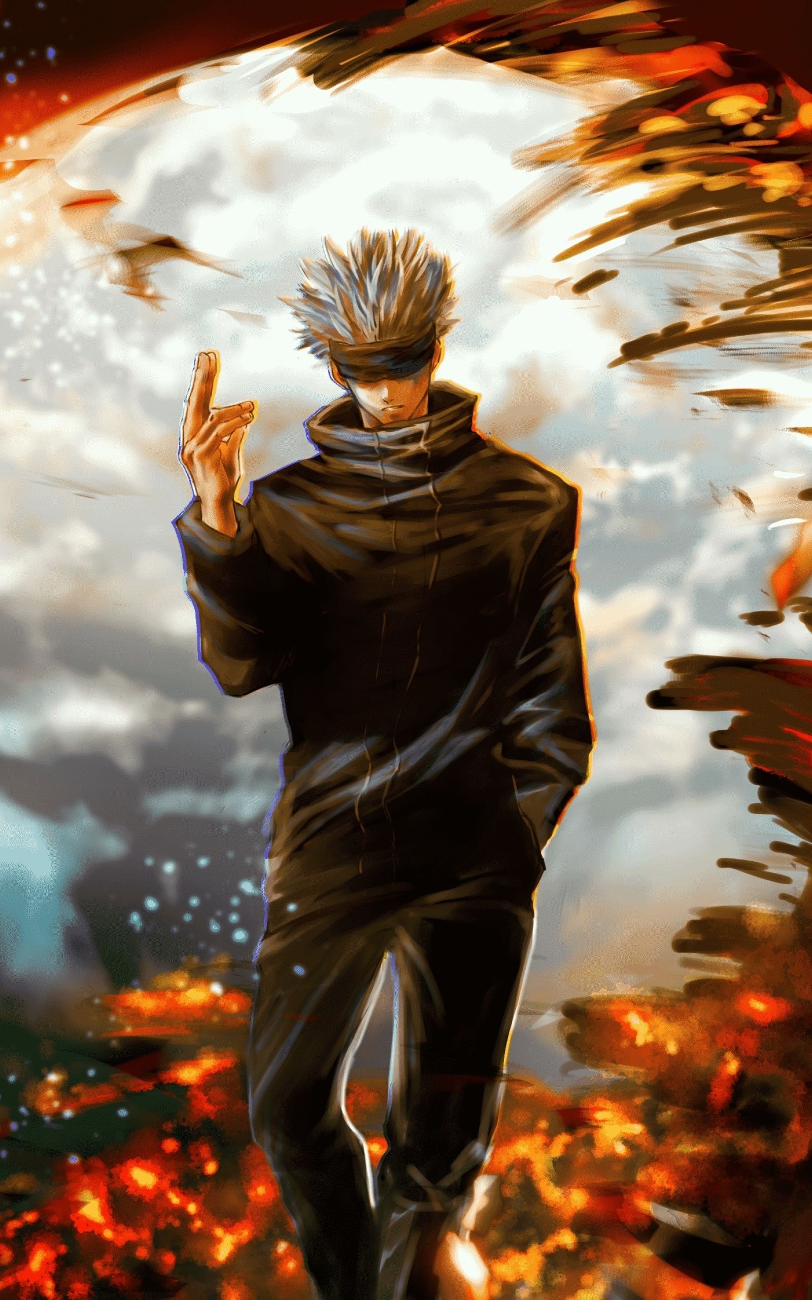 Satoru Gojo Jujutsu Kaisen Wallpapers Wallpaper Cave