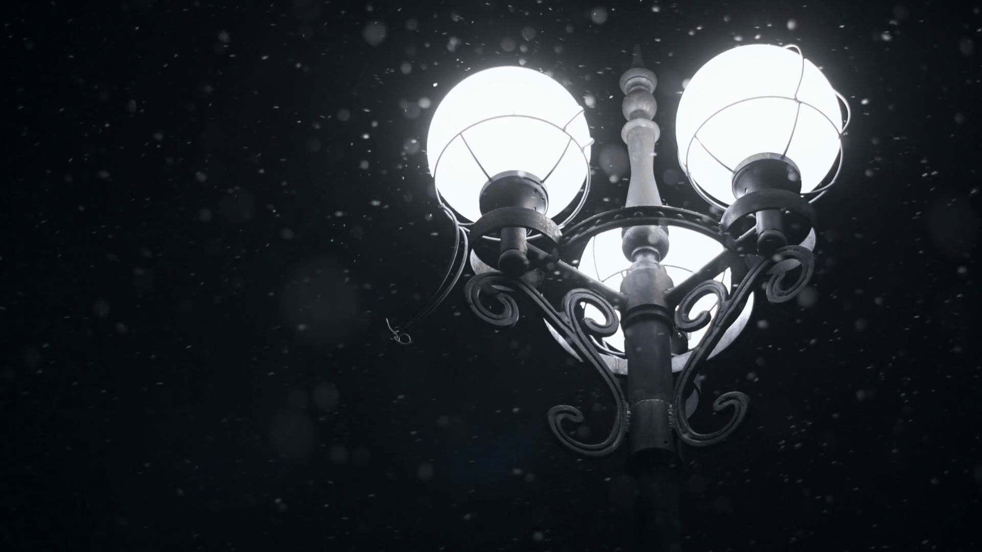Dark Winter Street Lights Wallpapers - Wallpaper Cave