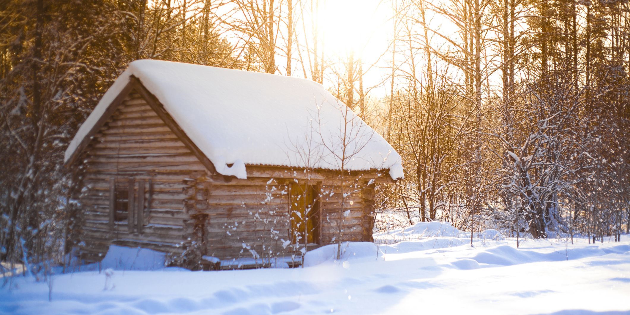 Small Winter Cabin Wallpapers - Wallpaper Cave