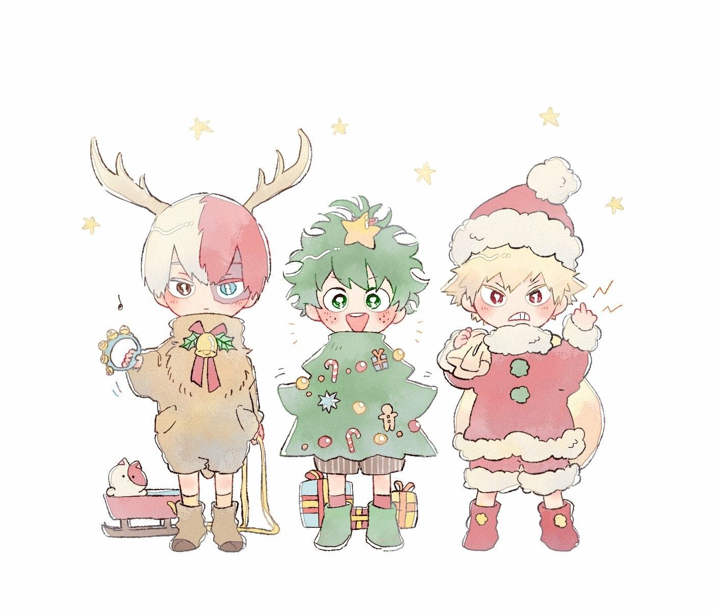 Todoroki Christmas Wallpapers - Wallpaper Cave