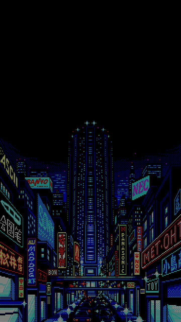 Retro City Pixel Wallpapers - Wallpaper Cave
