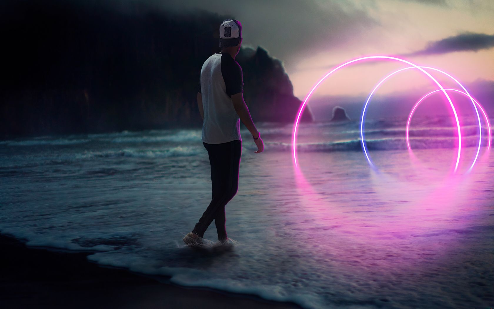 Neon People Wallpapers - Wallpaper Cave