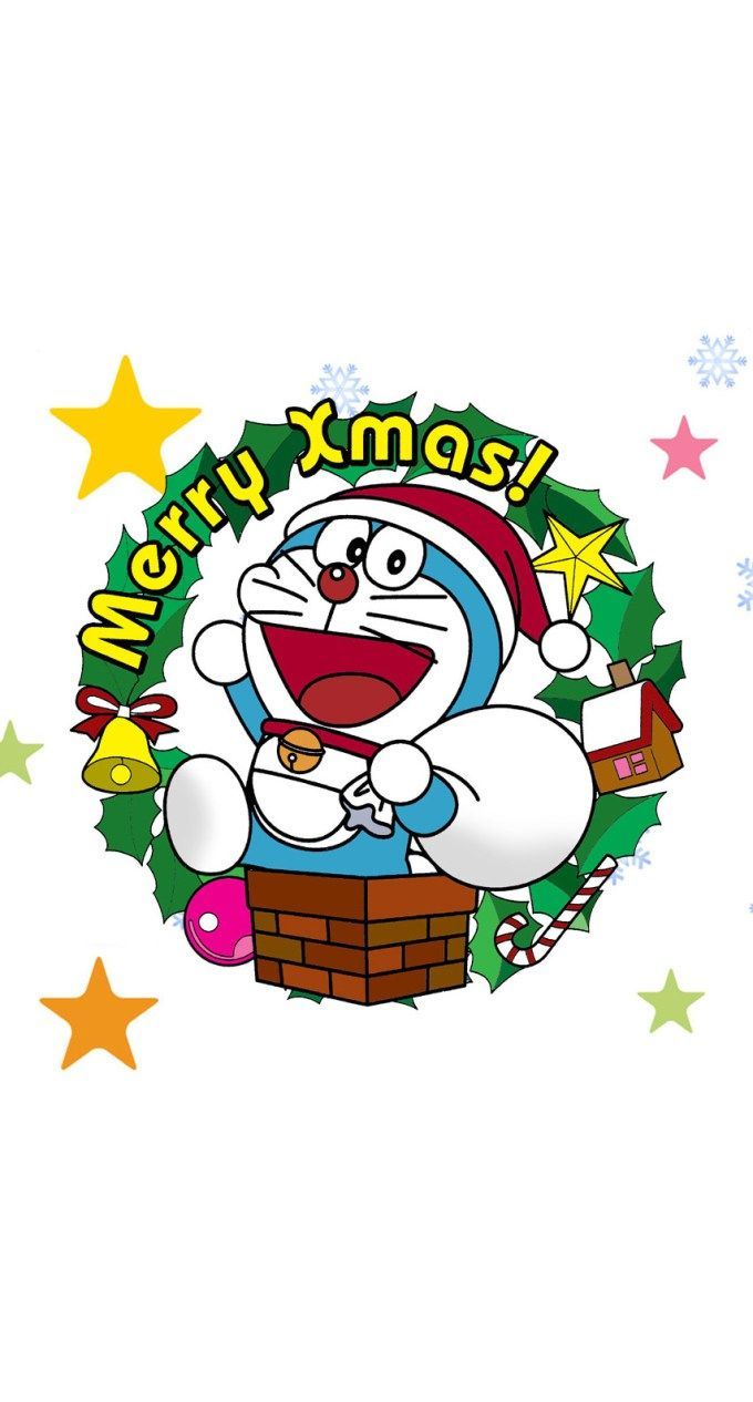 Christmas Doraemon Wallpapers - Wallpaper Cave