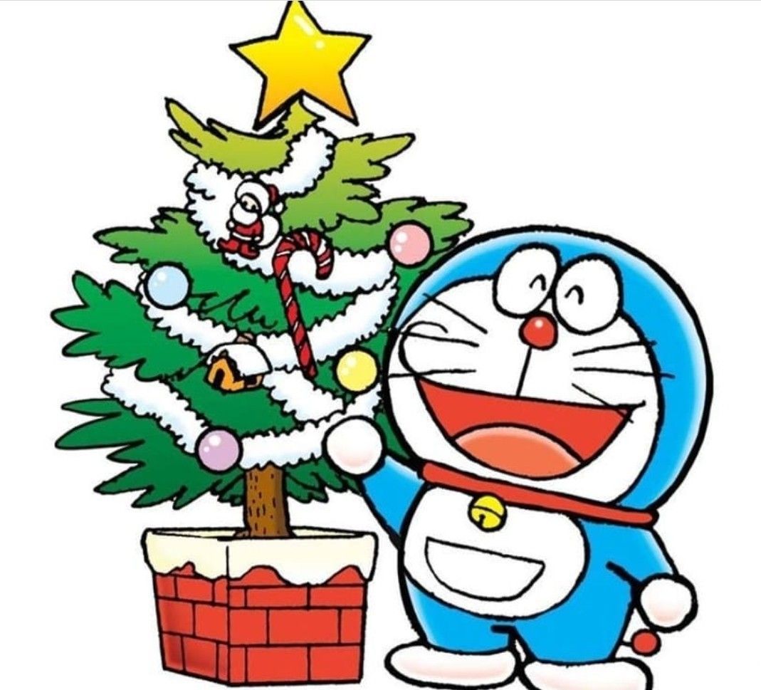 Christmas Doraemon Wallpapers - Wallpaper Cave