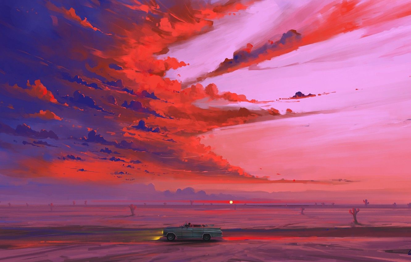 Red Artistic Digital Art Wallpapers - Wallpaper Cave