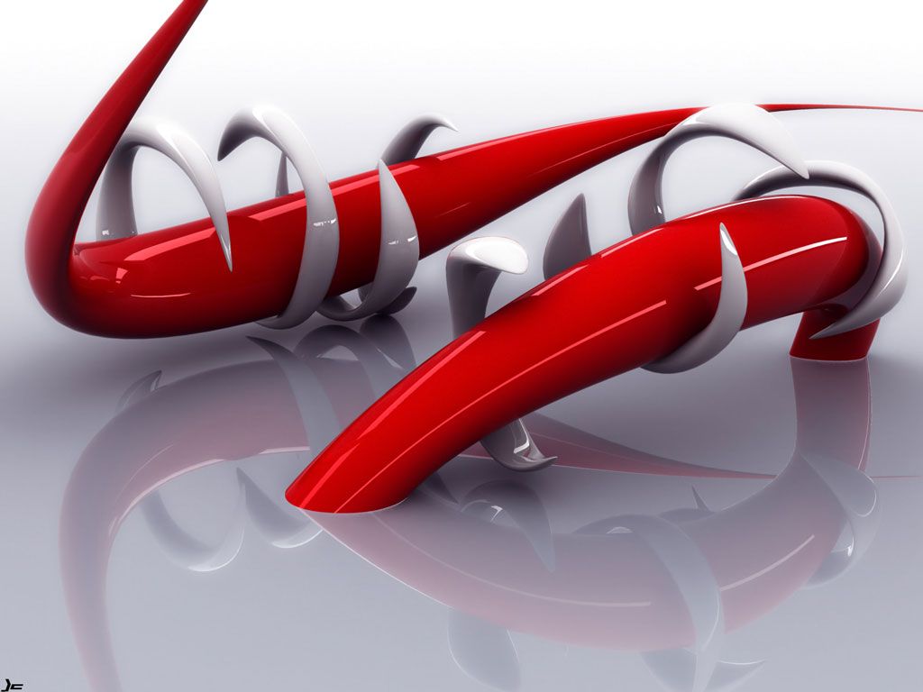 Red Artistic Digital Art Wallpapers - Wallpaper Cave