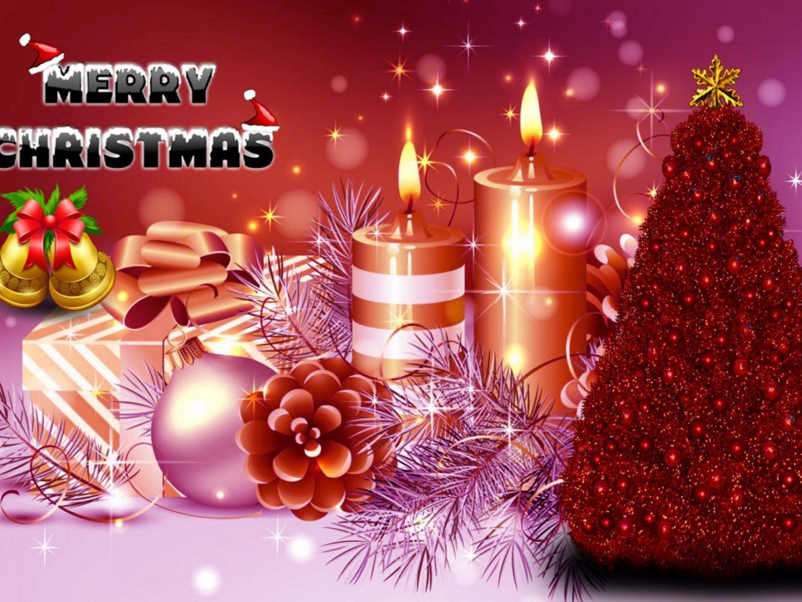 Christmas Tree Card Wallpapers - Wallpaper Cave