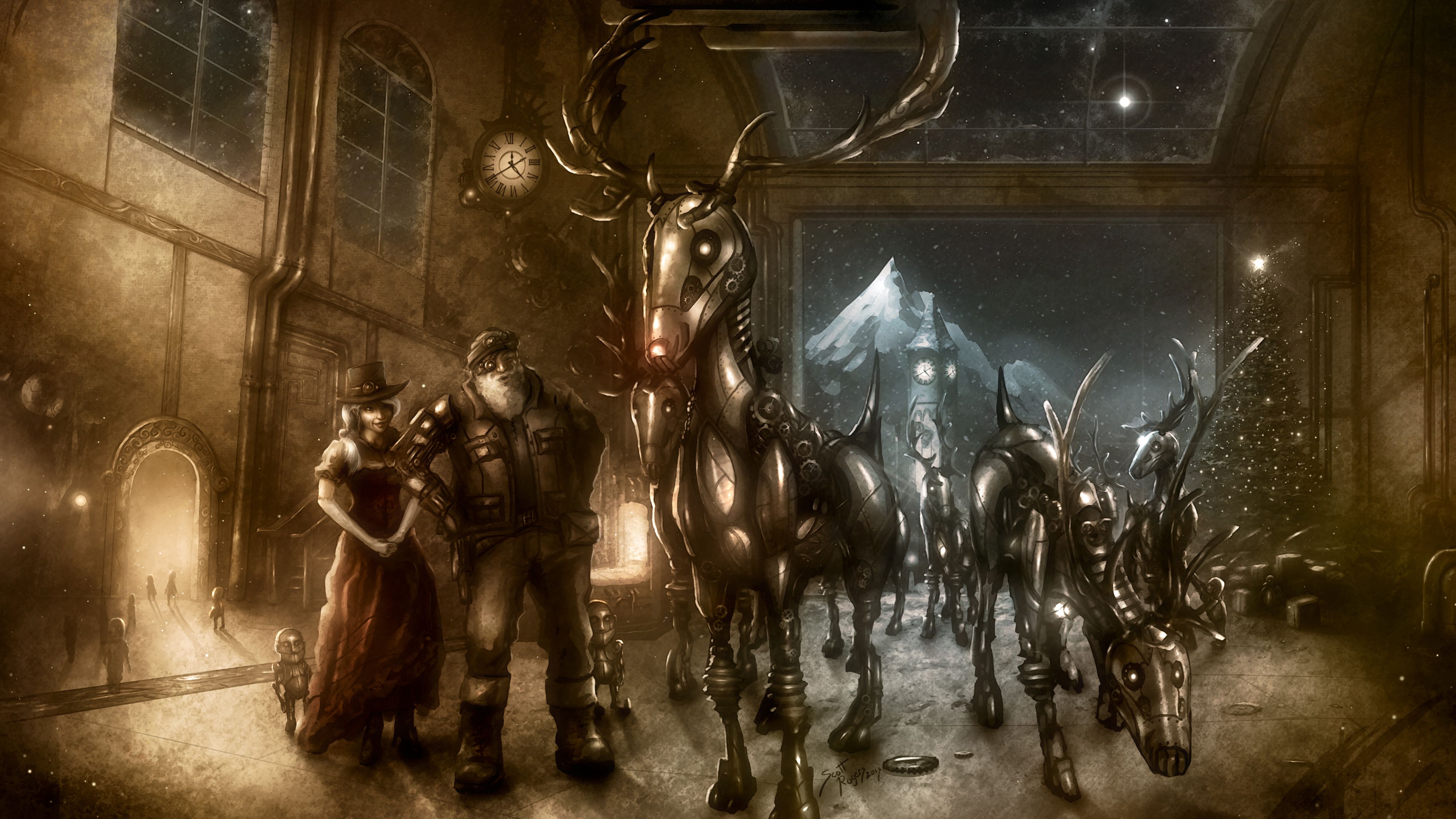 Sci Fi Xmas Wallpapers - Wallpaper Cave