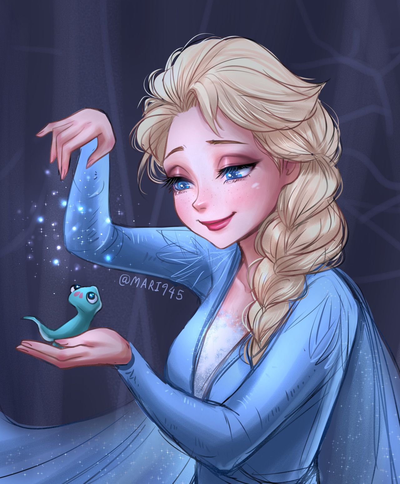 Elsa With Bruni Wallpapers - Wallpaper Cave