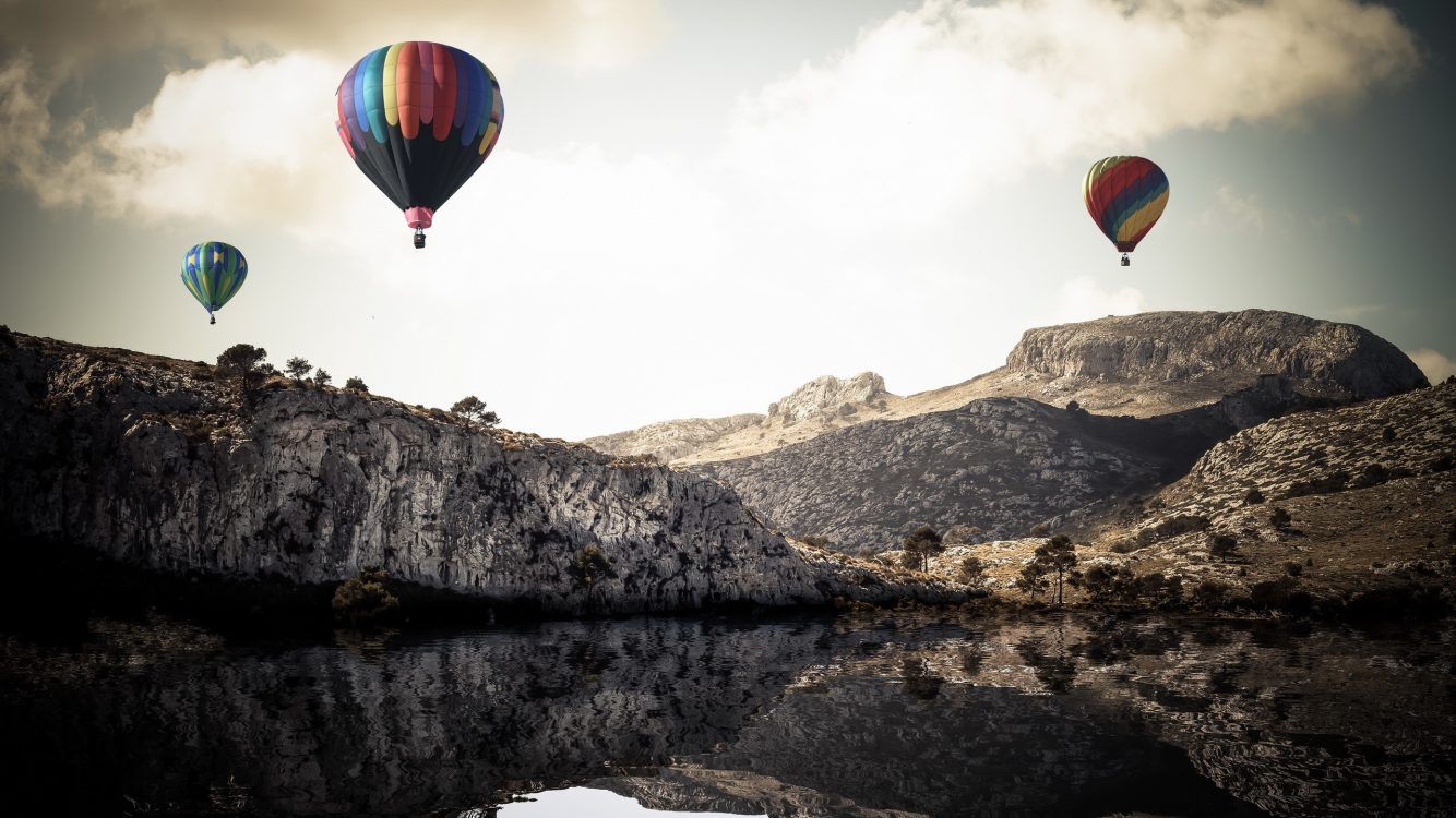 Hot Air Balloon Desktop Wallpapers - Wallpaper Cave