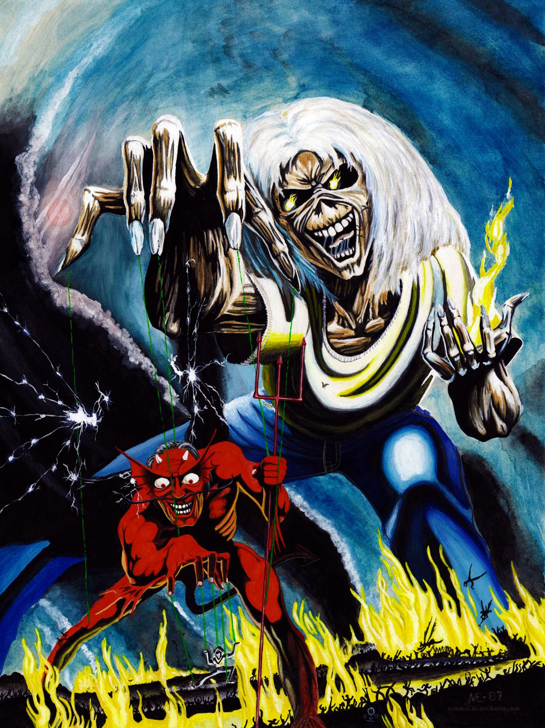 The Number Of The Beast Wallpapers - Wallpaper Cave