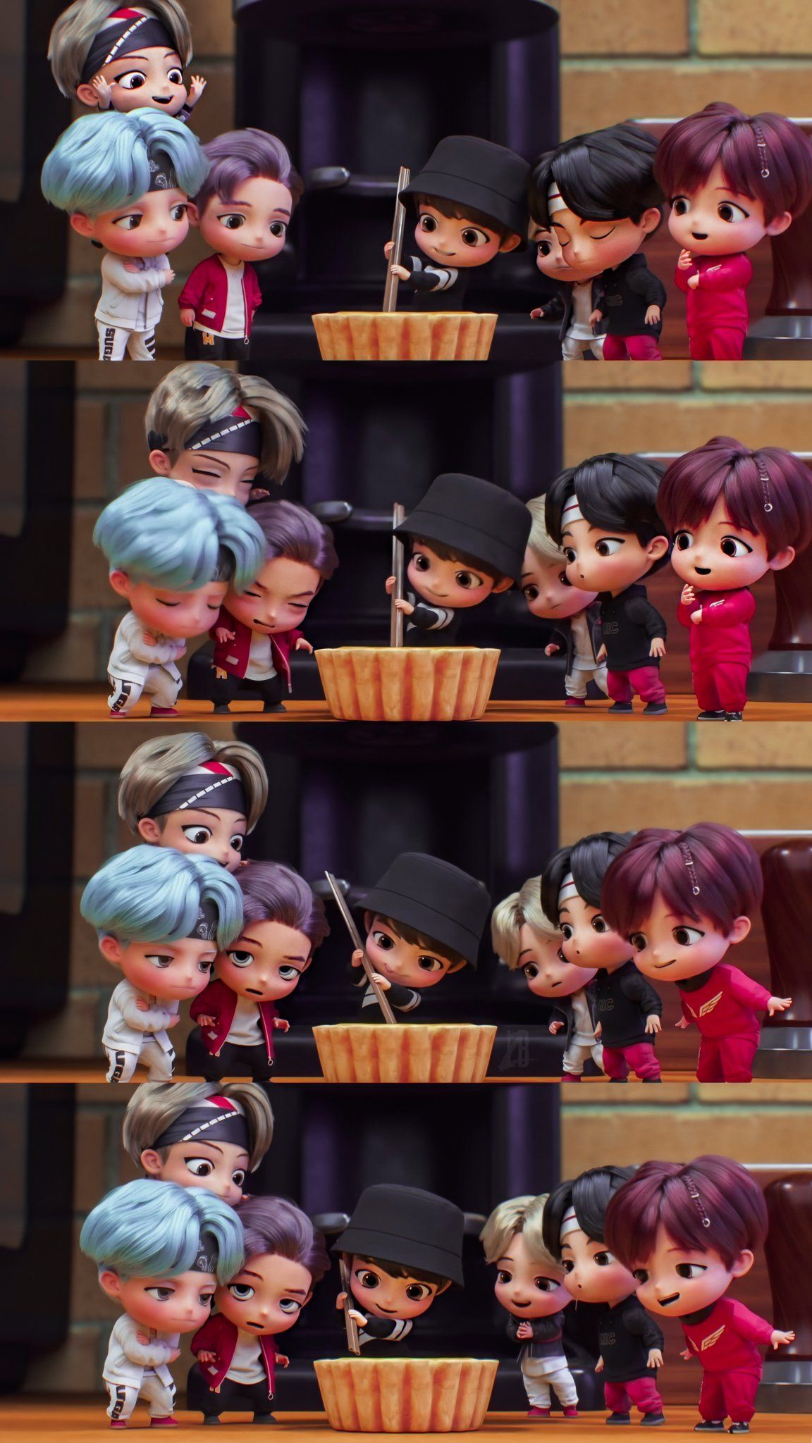 TinyTAN Wallpapers - Wallpaper Cave