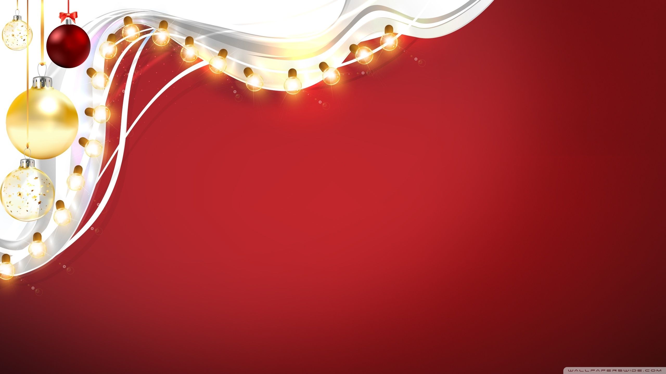 Light Red Christmas Wallpapers - Wallpaper Cave
