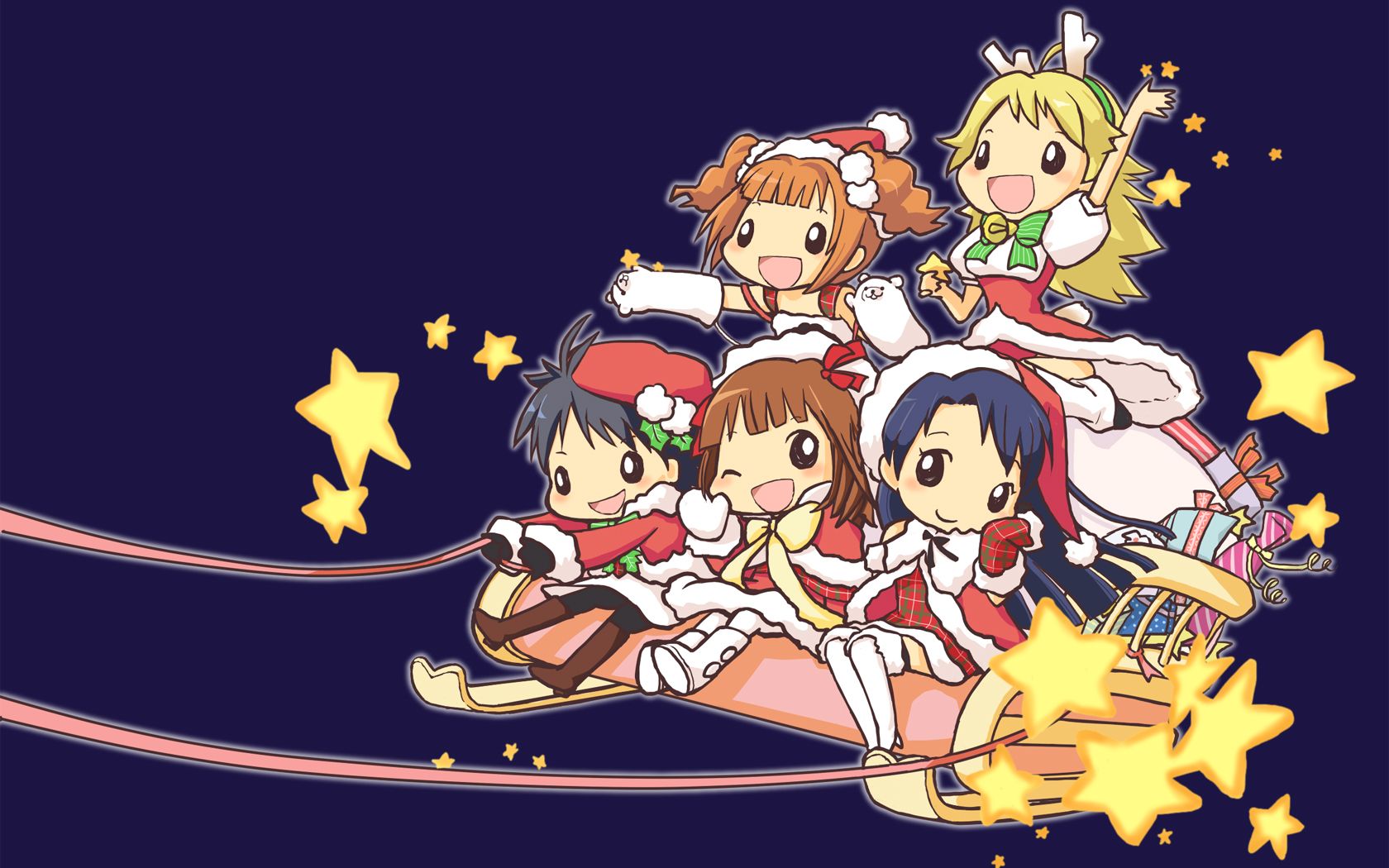 Christmas Chibi Wallpapers - Wallpaper Cave