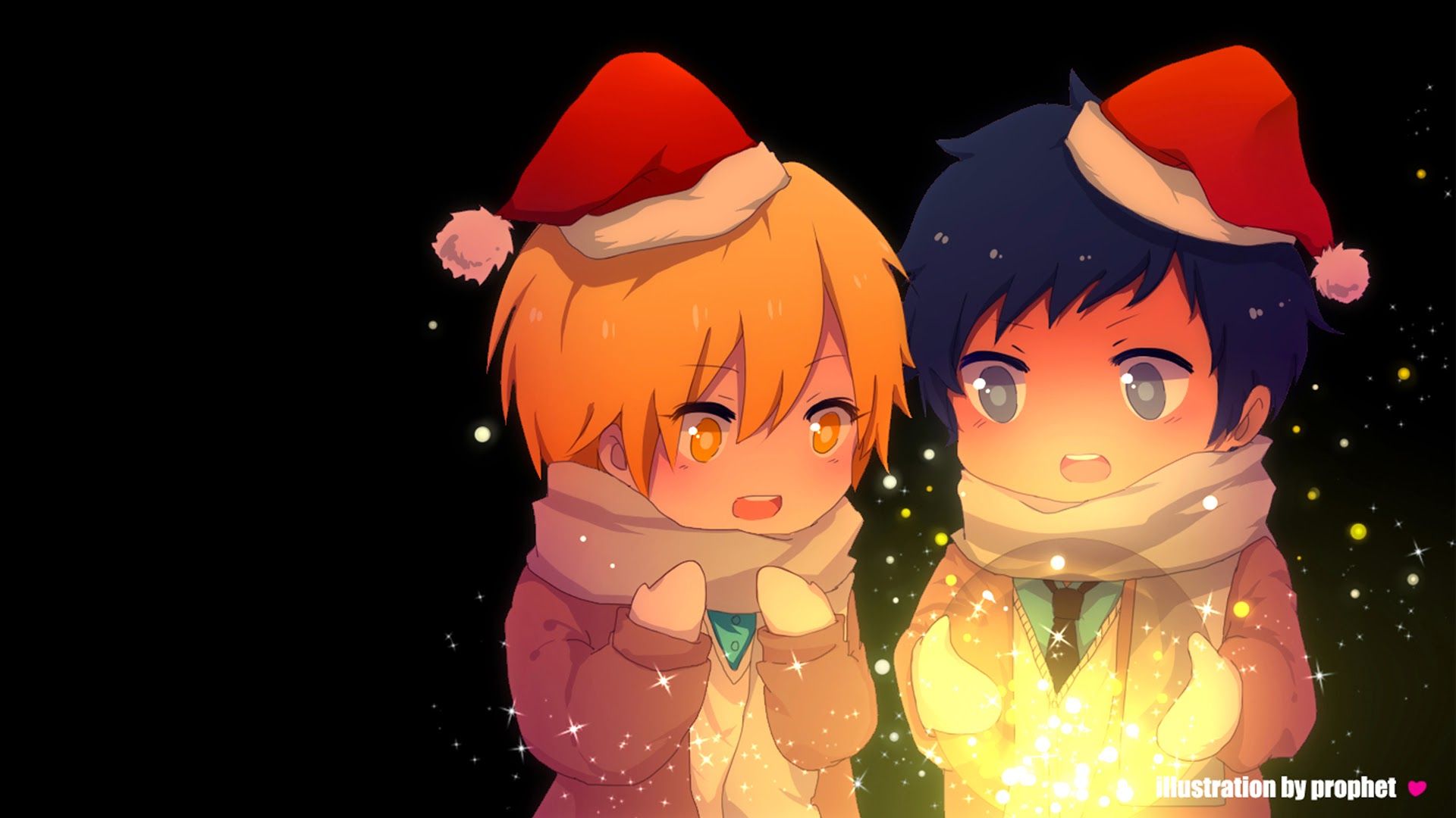 Christmas Chibi Wallpapers - Wallpaper Cave